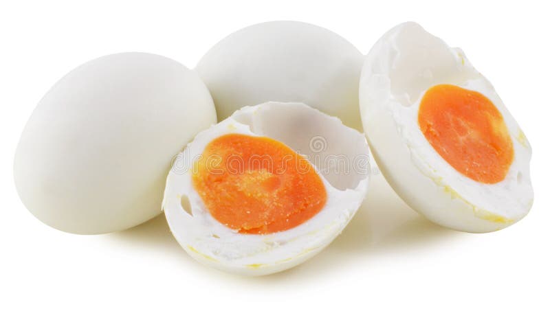 Gesalzenes Entenei Auf Dem Tabel Stockfoto - Bild von kochen, organisch ...