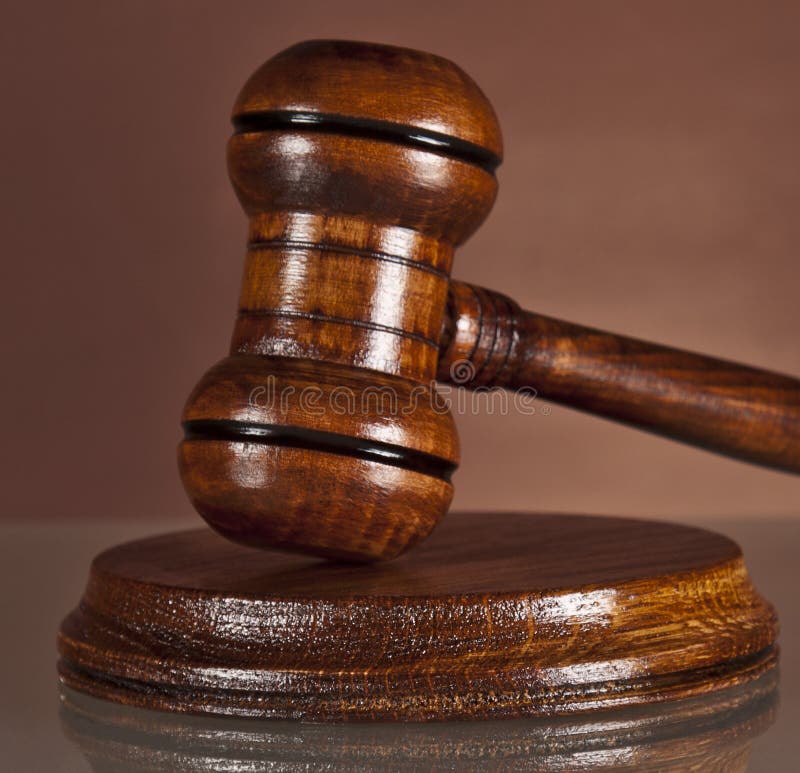 Gesetzessystem, Gerechtigkeit, Hammer, Auctioneers Hammer Stockfoto ...