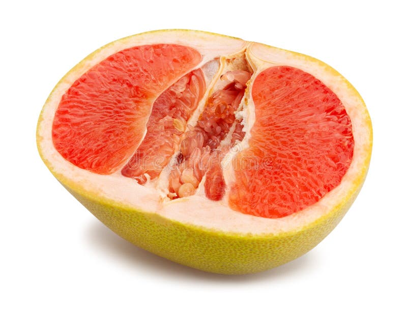 Gesneden gele pompelmoes stock foto. Image of vers, vrucht - 230456418