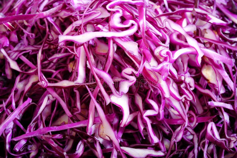 Gesneden Rode Kool stock afbeelding. Image of gesneden - 44312999