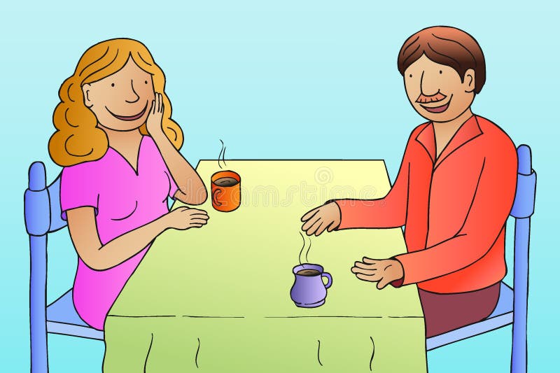 Gesprek vector illustratie. Illustration of kinderen, ontwerp - 2192475