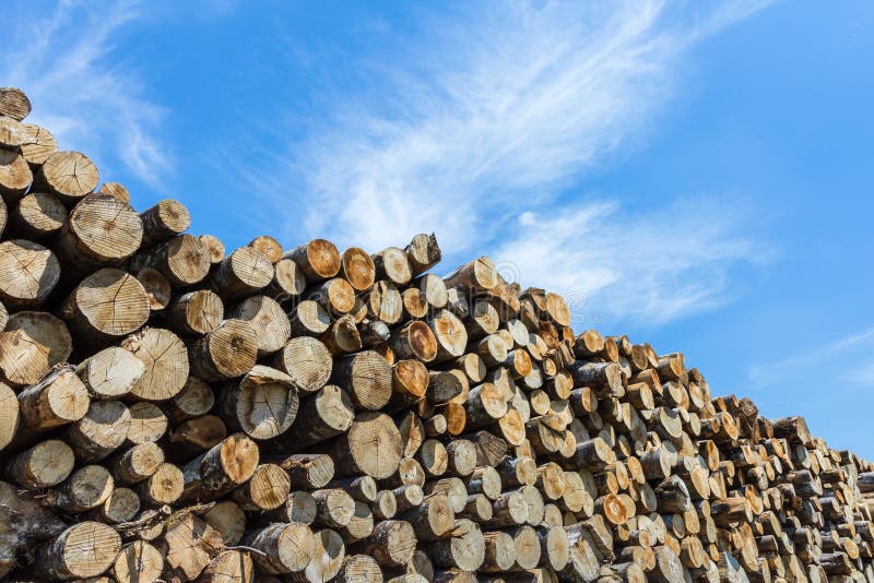 Gestapeld hout stock afbeelding. Image of duurzaam, achtergrond - 103117545