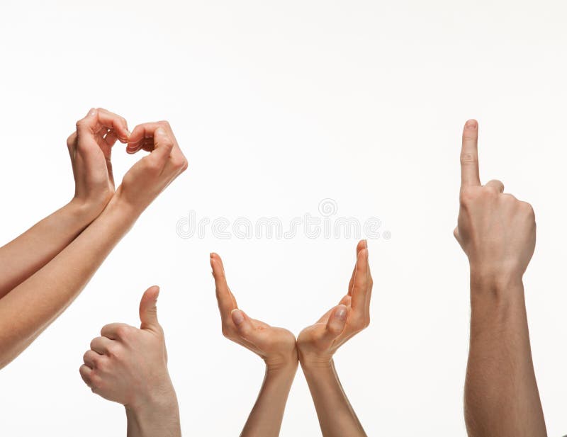 Gestes de main photo stock. Image du paume, amical, homme - 30453682