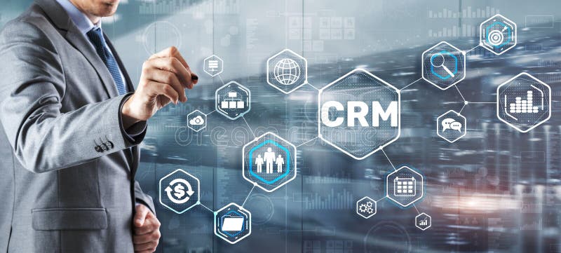 Gestion De La Relation Client Crm. Concept D'orientation Client Image ...