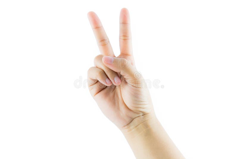Gesto de mano número uno imagen de archivo. Imagen de personas - 37560821