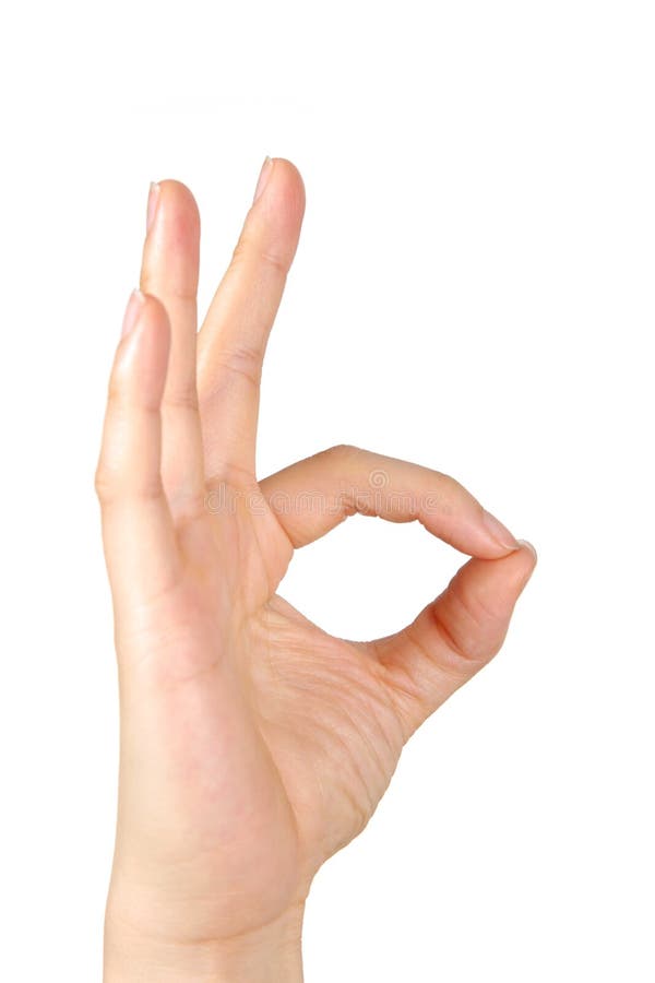 Gesto perfecto imagen de archivo. Imagen de gente, mano - 44417299