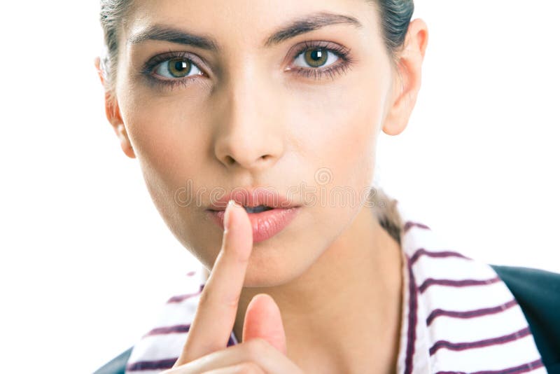 Shh stock image. Image of grimace, girls, background, face - 8615895