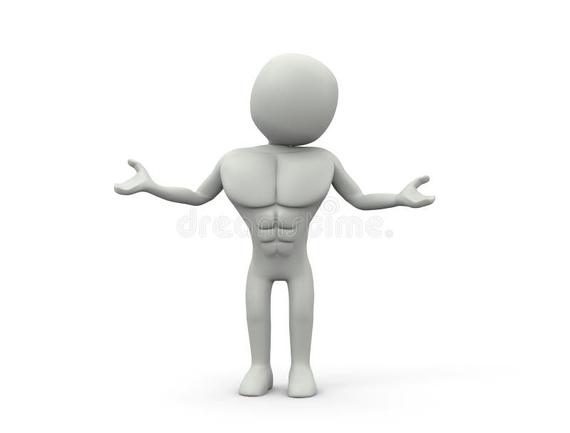 Shrug Pose Stock Illustrations – 118 Shrug Pose Stock Illustrations ...