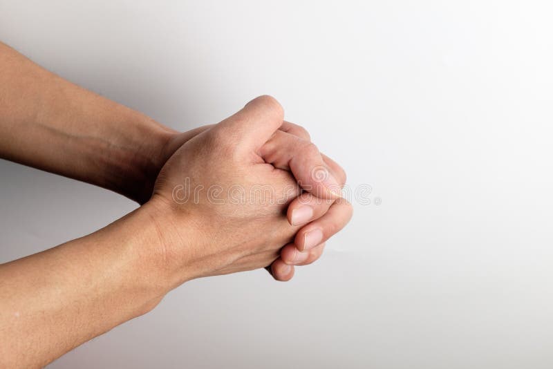 Gesture of the Back of the Hand Stock Image - Image of hands, thumb ...