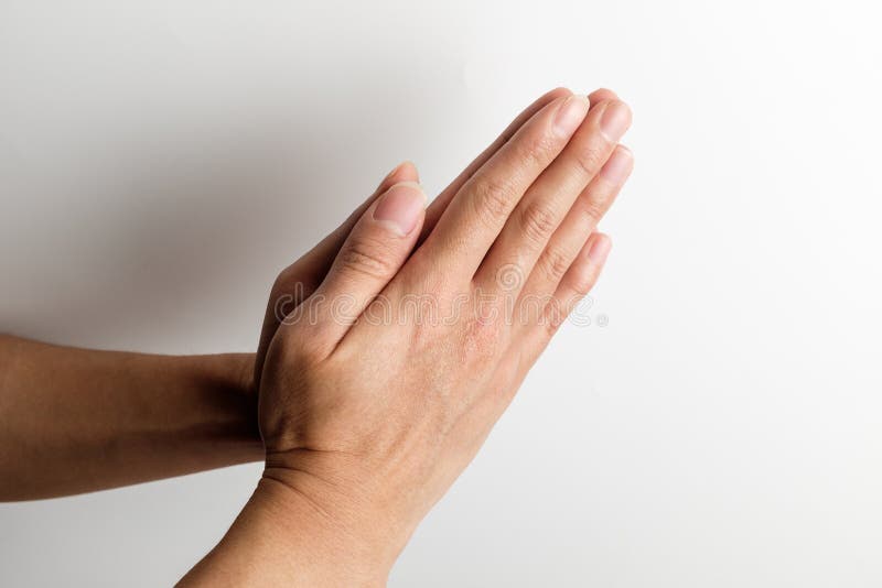 Gesture of the Back of the Hand Stock Image - Image of parts, closeup ...