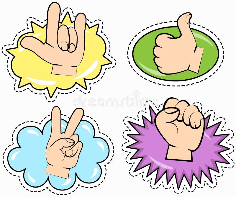Gesture Palm, Pointing Hand, Communication Language, Pose and Gesturing ...