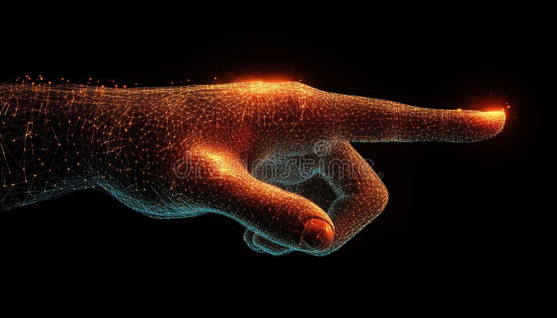 Gesture Recognition Technology Stock Photo - Image of select, motion ...