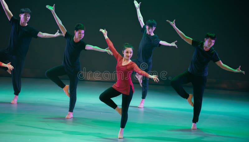 Gestures 2-Adjustment of Basic Skills -a Dance Training Class Editorial ...