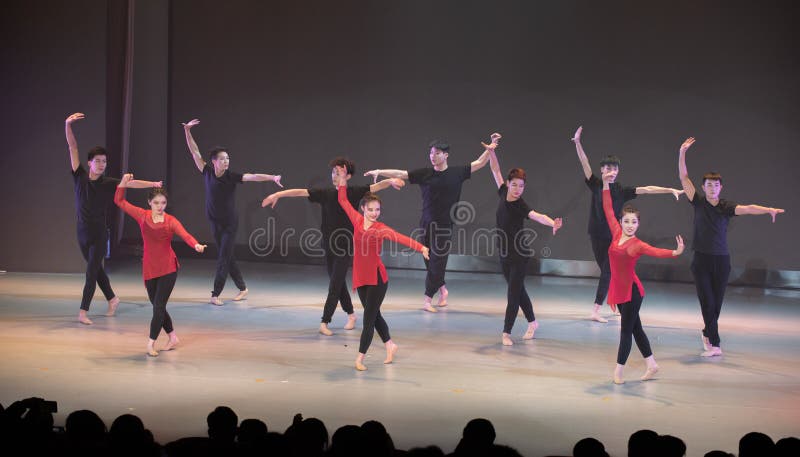 Gestures 4-Adjustment of Basic Skills -a Dance Training Class Editorial ...