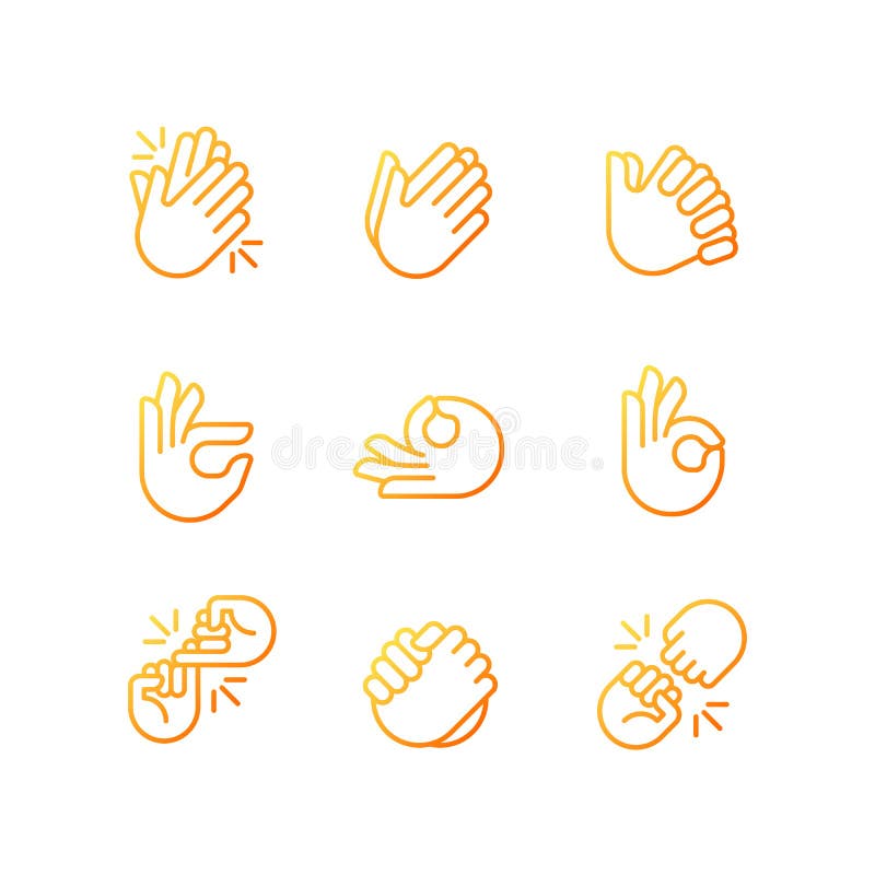 Non Verbal Communication Icons Stock Illustrations – 39 Non Verbal ...