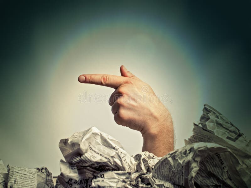 Gestures - left direction stock image. Image of handed - 42023701