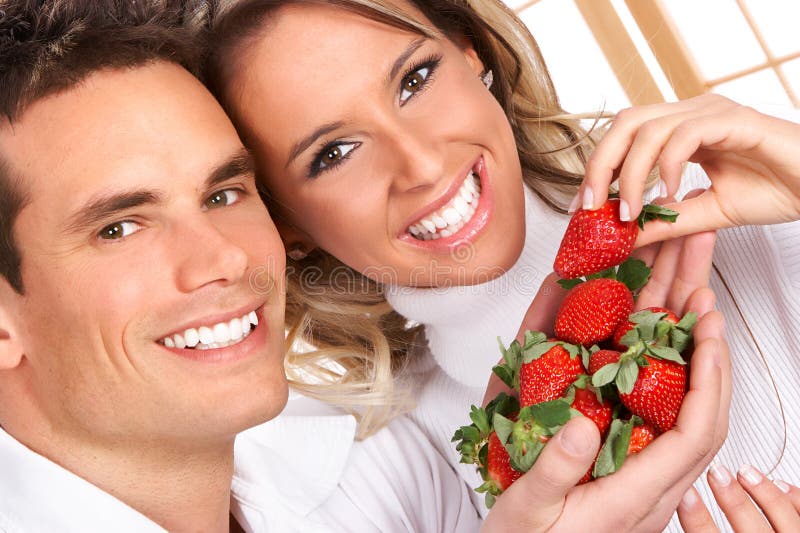 Gesunder Lebensstil stockbild. Bild von paare, frühstück - 7291927