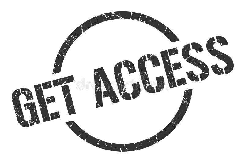 Get access stamp stock vector. Illustration of access - 136953507