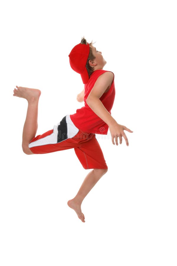 Active boy stock photo. Image of movement, white, leisure - 3977196
