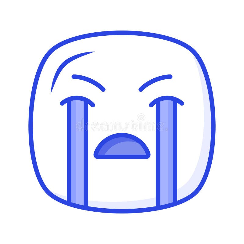 Get This Amazing Crying Emoji Vector Design Customizable Vector Stock Vector Illustration Of
