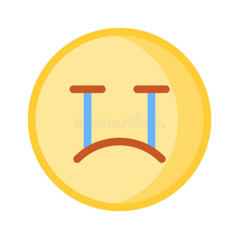 Get This Amazing Crying Emoji Vector Design Customizable Vector Stock Vector Illustration Of