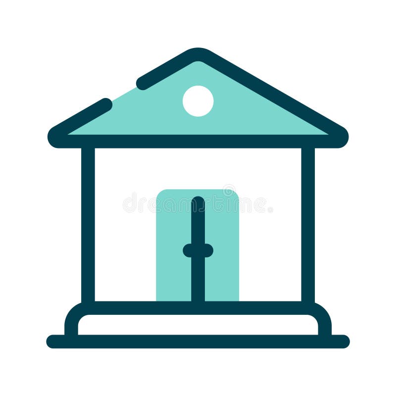 Get this Amazing Icon of Bank in Modern Style Stock Illustration ...