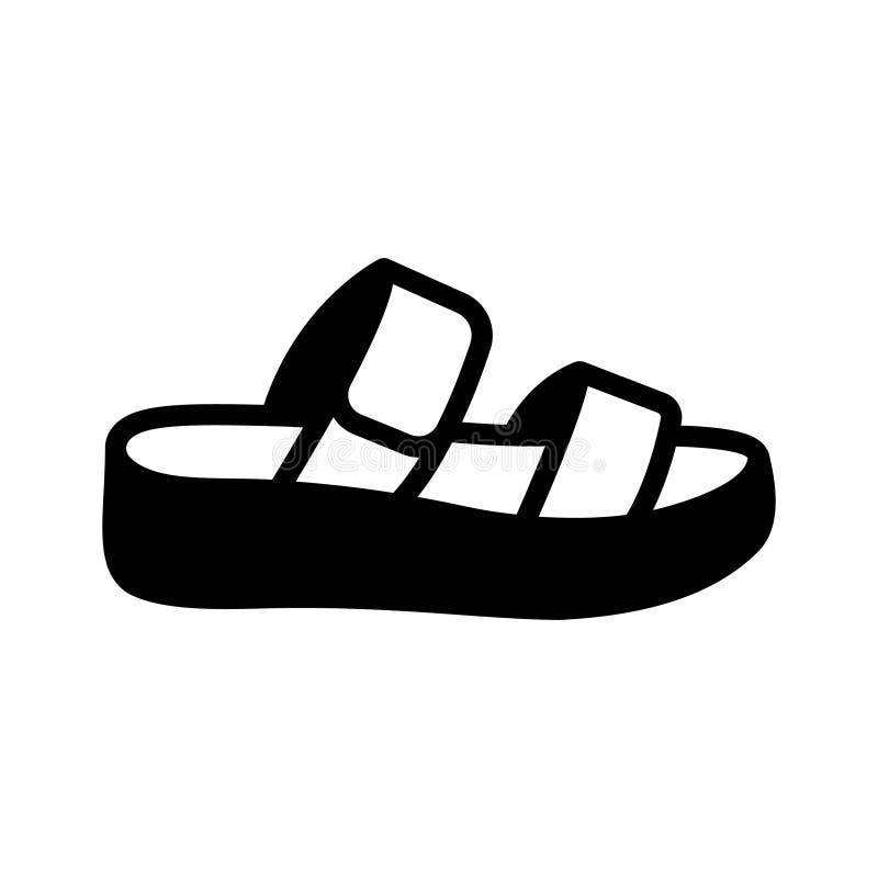 Get this Amazing Icon of Chappal in Modern Style Stock Vector ...