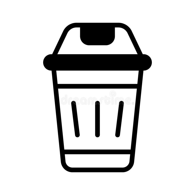 Get this Amazing Icon of Dustbin in Modern Design Style Stock Vector ...