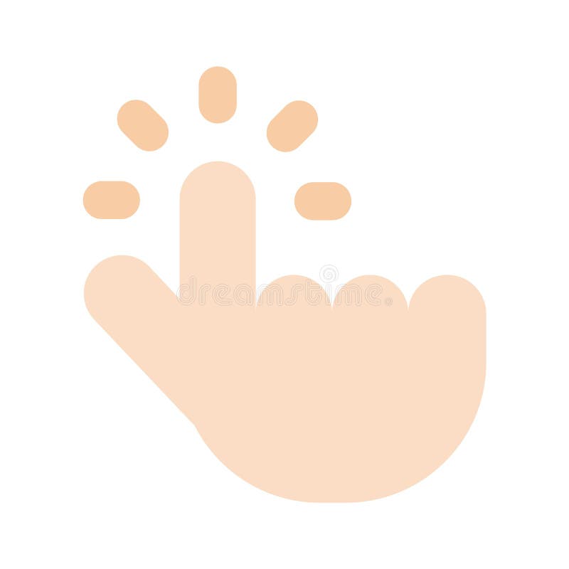 Get this Amazing Icon of Finger Tap, Interactive Vector Design Stock ...
