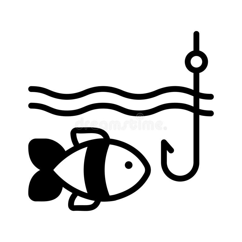 Get this Amazing Icon of Fishing in Modern Style Stock Illustration ...