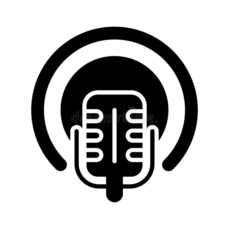 Get this Amazing Icon of Podcast, Digital Audio Content, Multimedia ...