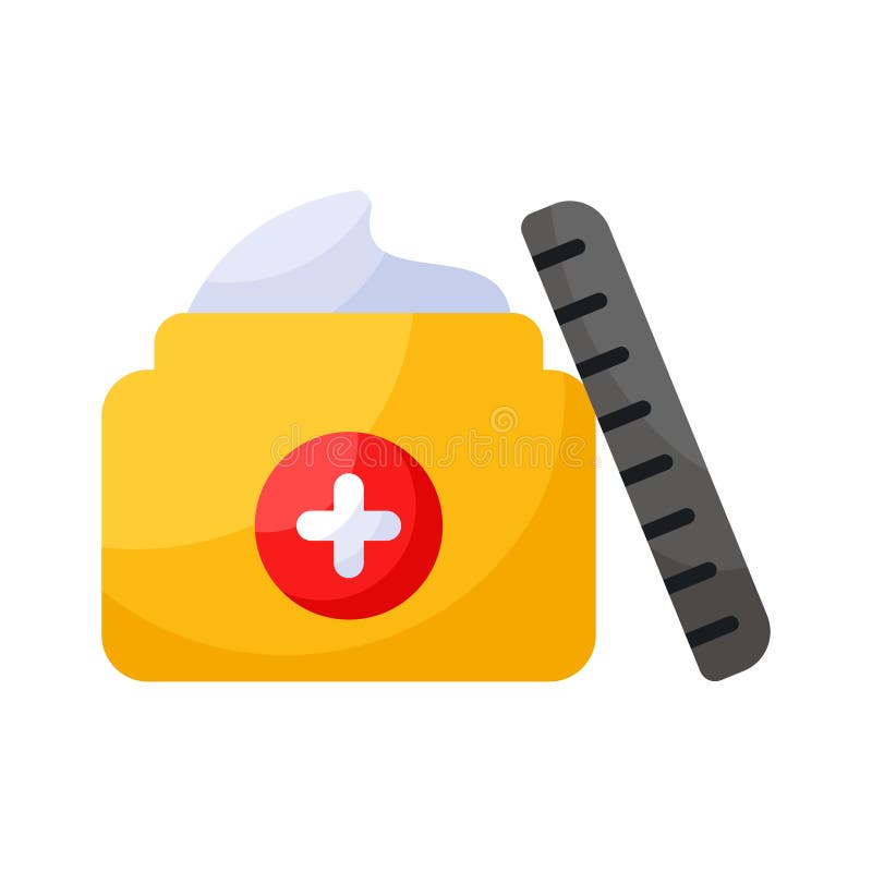 Get this Amazing Icon of Skincare Cream Vector Design Stock Vector ...
