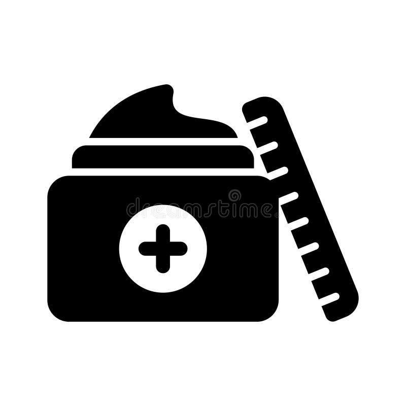 Get this Amazing Icon of Skincare Cream Vector Design Stock Vector ...