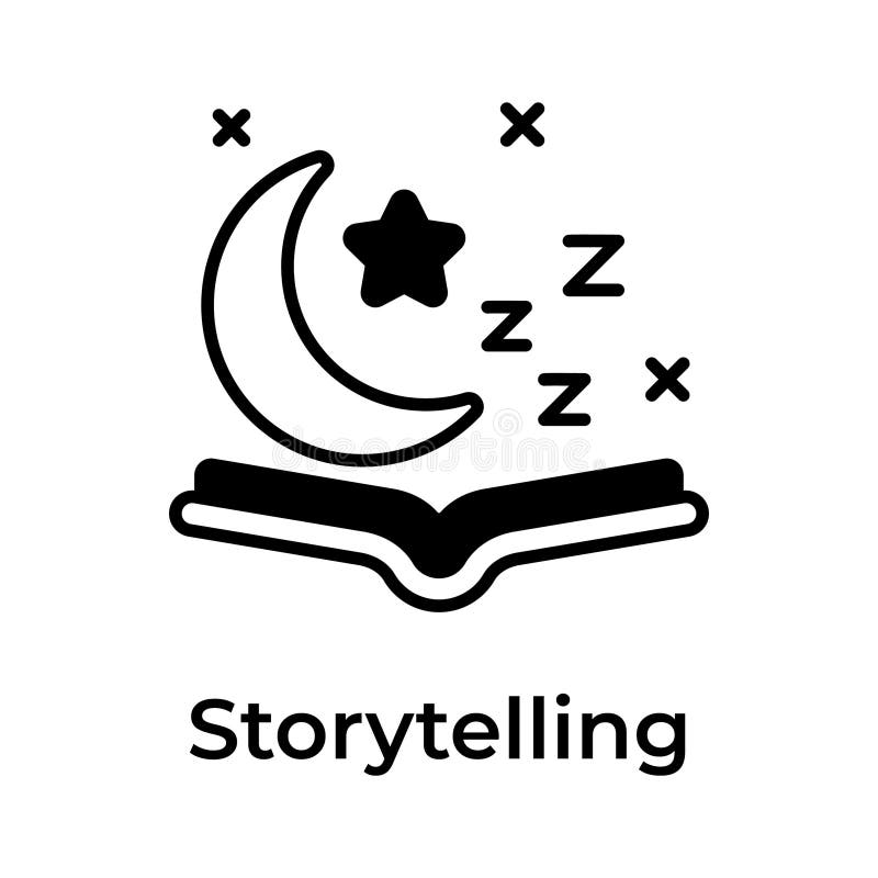 Get this Amazing Icon of Storytelling, Ready To Use Vector Stock Vector ...
