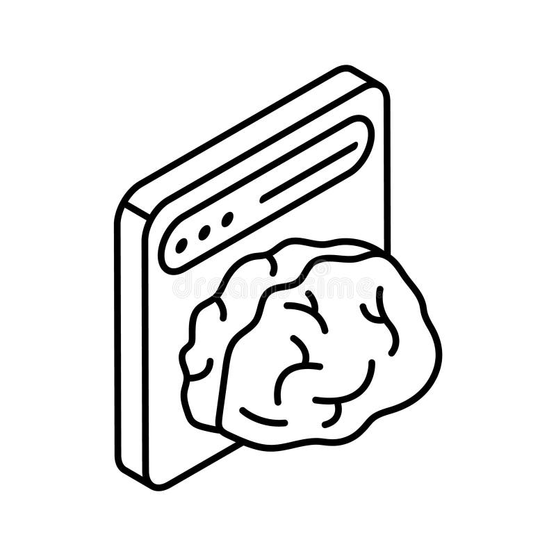 Get this Amazon Icon of Artificial Intelligence in Modern Isometric ...