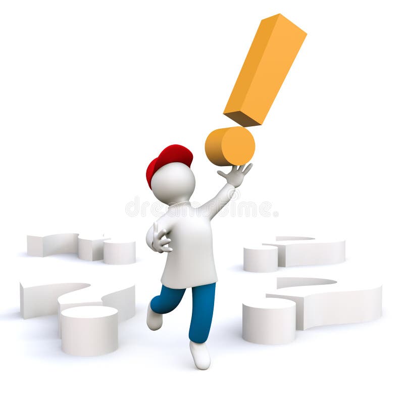 Get the answer stock illustration. Illustration of helpdesk - 22175676