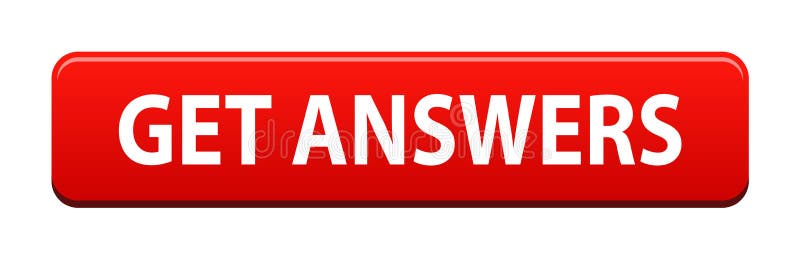 Get answers button stock vector. Illustration of choice - 199900192