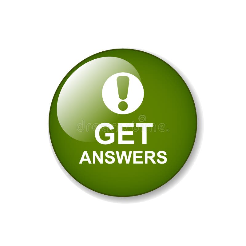 Get answers stock illustration. Illustration of design - 122437871