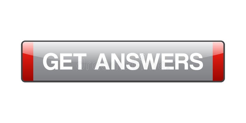 Get answers stock illustration. Illustration of motivational - 122080294