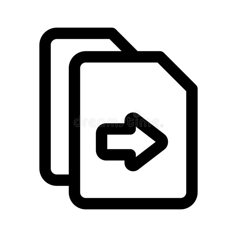 Get this Beautiful Icon of File Transfer in Modern Style Stock Vector ...