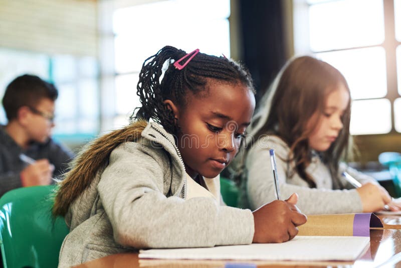 They Get the Best Marks because they Work the Hardest. a Group of ...