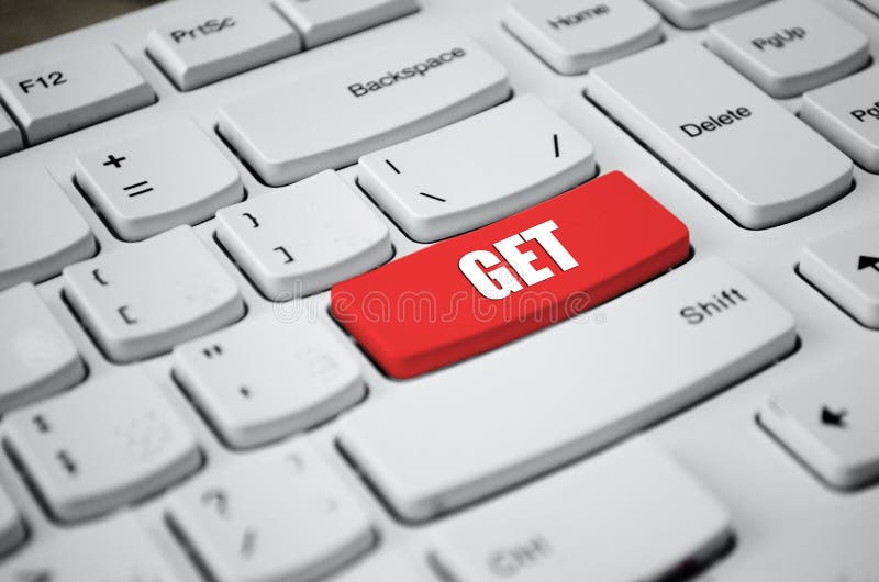 Get button keyboard stock image. Image of character, looking - 86710869