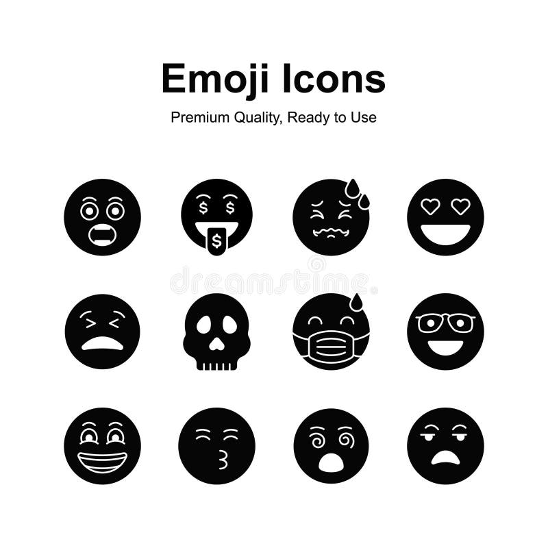 Get this Carefully Crafted Emoji Icon Design, Cute Expressions Vector ...