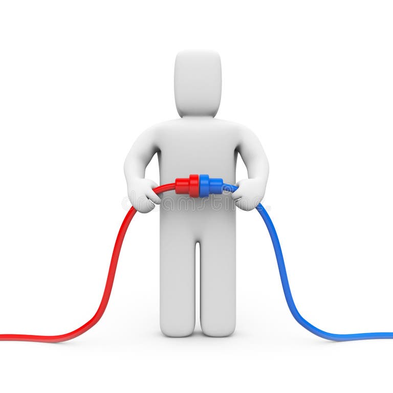 Get Connected stock illustration. Illustration of generation - 8195743