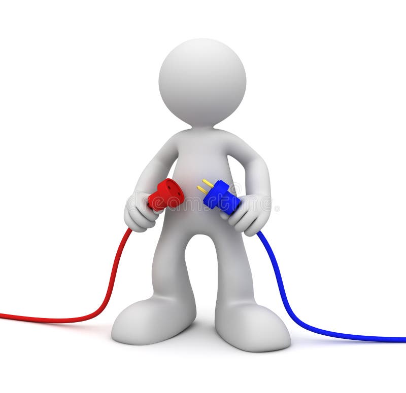 Get Connected stock illustration. Illustration of isolated - 19016262