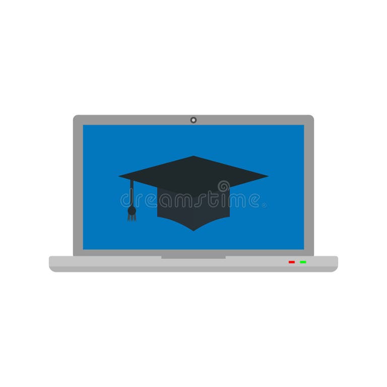 Get Degree Online III stock vector. Illustration of success - 79554047