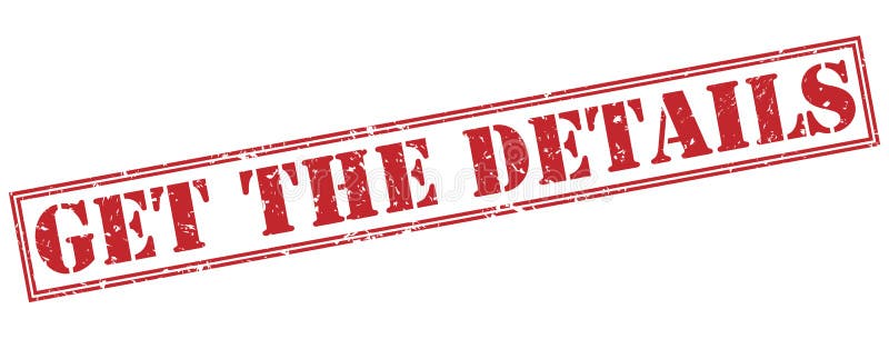 Get the details red stamp stock illustration. Illustration of stamp ...