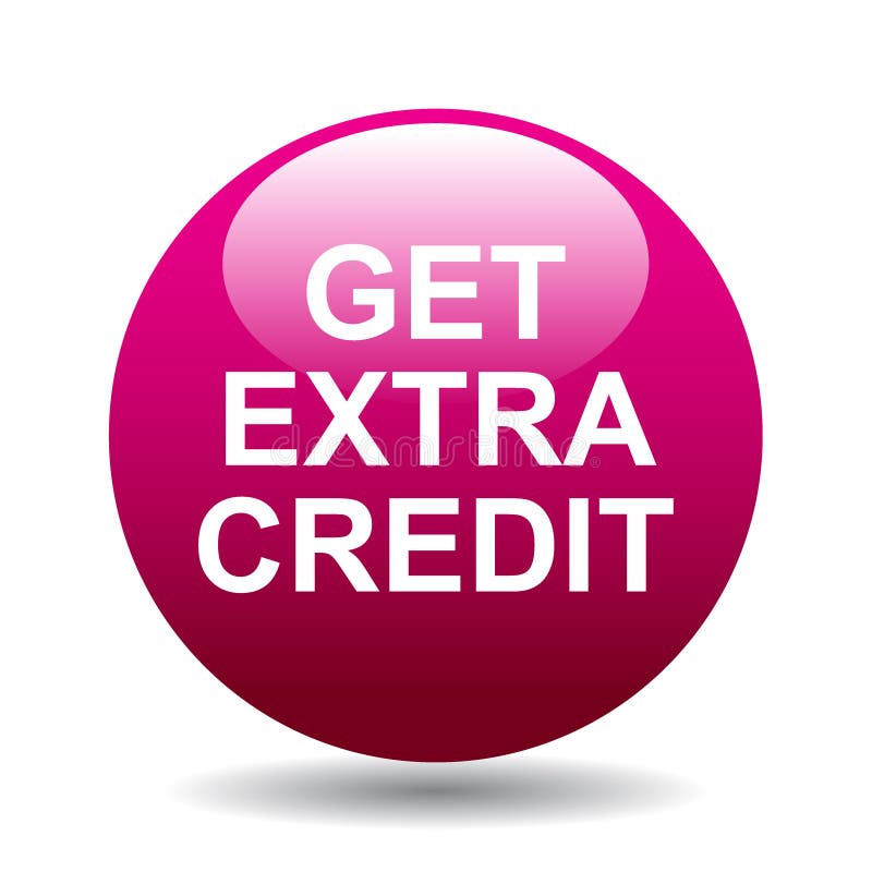 Get extra credit stock illustration. Illustration of credit - 122077058