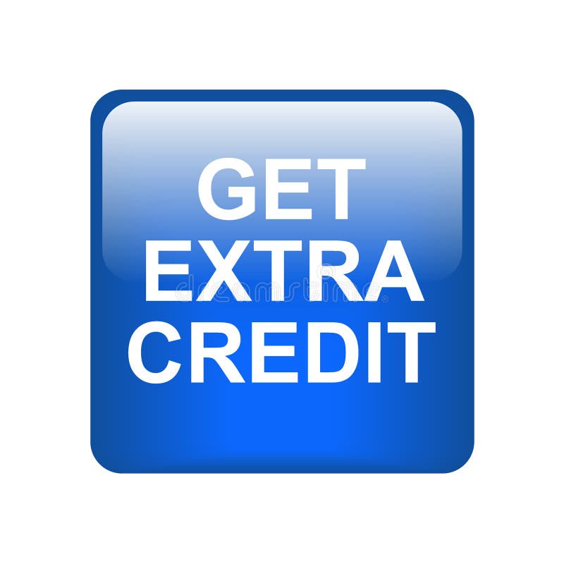 Get extra credit stock illustration. Illustration of extra - 122077539