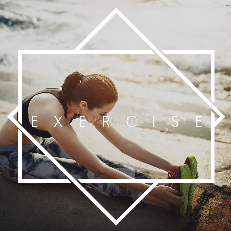 Get Fit Exercise Fitness Physical Training Workout Concept Stock Image ...